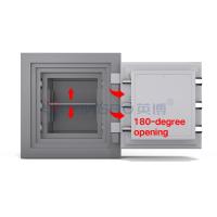 China Security Dual Alarm Fireproof Safe Box With Classic Intelligent Panel Design YB/FH-42 for sale