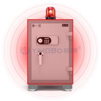 China 32 Mm Solid Steel Latches Security Box Door Open To 180-dgeree Fireproof Safe Box YB/FH-68 for sale