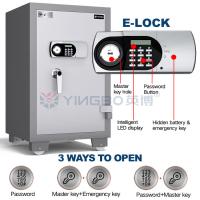 China Fire Rating 120mins Fireproof Safe Box YB/FH-88 with Classic Intelligent Panel Design and Emergency Key for Peace of Mind for sale