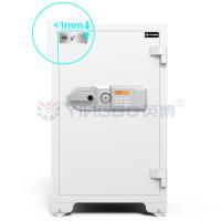 China Adjustable Shelves Floor Safe Fireproof Solid Steel Latches Secure Valuables Documents for sale