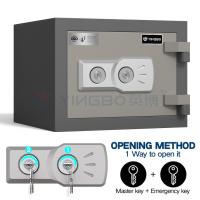 China File Storage Box Fireproof Safe Box Burglary Resistant Safe Solid Steel Construction for sale