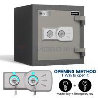 China H420mm Safety Box for Documents Money Jewelry Fireproof Safe Box Solid Steel for sale