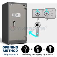 China Double Keys Lock Fire Resistant Safe Box Best Fire Proof Safe With High Quality for sale