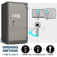 China Fire Rating 30-120mins Fire Resistant Safe Box For Documents Money Jewelry H1080mm for sale