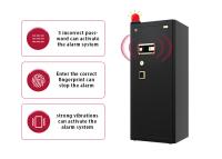 China H1580mm Jewelry Safe Box For Sale With 7 Open Ways Smart Luxury Watch Winder Safe for sale