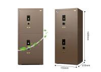 China Biometric Fingerprint Lock Jewelry Safe Box Watch Winder Double Compartment H1680mm for sale