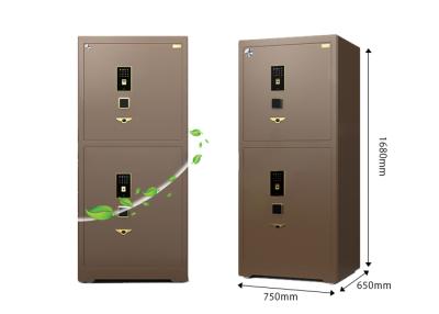 China Biometric Fingerprint Lock Jewelry Safe Box Watch Winder Double Compartment H1680mm for sale