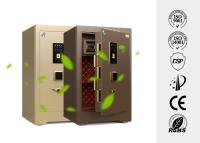 China Solid Steel Commercial Safe Box Semiconductor Fingerprint Biometric Zinc Alloy Handle for sale