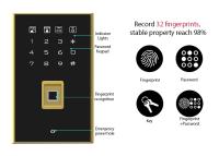 China H1080mm Commercial Safe Box with 4 Open Ways for Money Jewelry Cash Document Valuables for sale