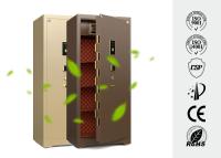 China 266±2kg Fingerprint Lock Commercial Safe Box with Patent Solid Bolts Adjustable Shelves for sale