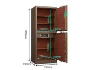 China H1880mm Commercial Cash Safe Fingerprint Lock and Alarm System for Secure Storage for sale
