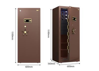 China Small Jewelry Watch Winder Safe Fireproof  Fingerprint  Double Alarm for sale