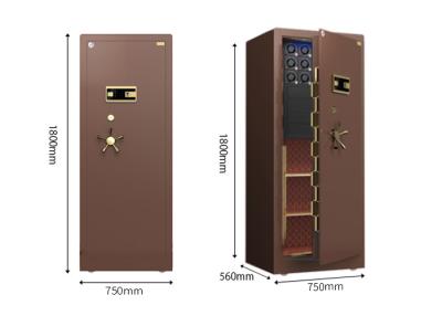 China Solid Steel Jewelry Watch Winder Jewelry Safe Large  for Home for sale
