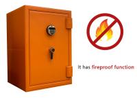 China Leather-Covered Fireproof Jewelry Safe Limited Edition with Watch Winder for sale