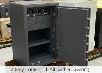 China Anti Theft Fireproof Jewelry Safe Leather-Covered Biometric Fingerprint Lock for sale