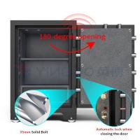 China H880mm Home Personal Storage Fireproof Safe Box Fingerprint Lock Anti Theft for sale