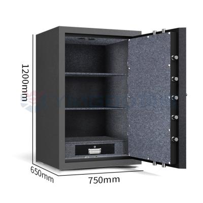 China Large Fireproof Safe Box	for Anti-theft Important Documents Such and Money Storage for sale