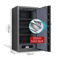 China OEM Fireproof Safe Box Heavy Duty Anti Theft Alarm System Multiple Fire Prevention Design for sale