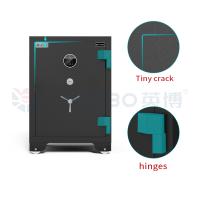 China Secure What Matters Heavy-Duty Fireproof Safe with Fingerprint Lock Alarm System for sale