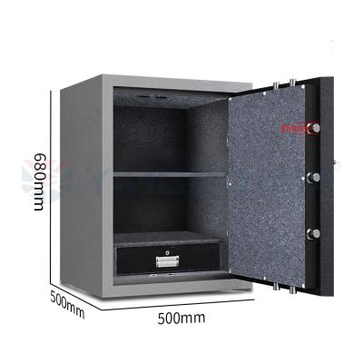 China Small Fireproof Safe Box	Home Personal Storage	Anti Theft for Theft Mechanical Lock for sale