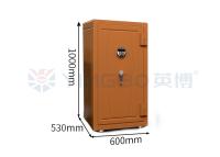 China Luxury Home Jewelry Watch Winder Safe Fireproof Home Safety Box for Storage Valuable Jewelry for sale