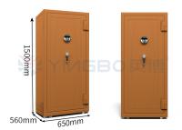 China Luxury Home Jewelry Watch Winder Safe Fireproof for Home for Passport Storage for sale