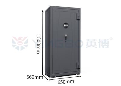 China Leather-Covered Heavy Duty Fireproof Jewelry Safe Watch Safe With Watch Winder for sale