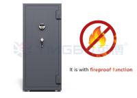 China Leather-Covered Heavy Duty Fireproof Jewelry Safe Watch Safe With Watch Winder for sale