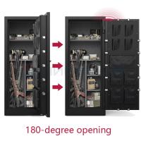 China Solid Steel Gun Safe Box Solid Steel Heavy Duty Fireproof Protection for sale