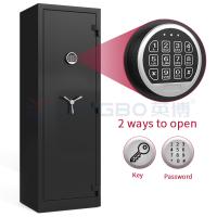 China Large Gun Secure Box Gun Safe Box Protect Firearms Fire Resistant Safe Box for sale