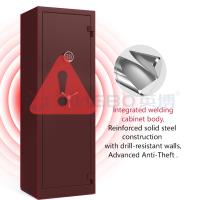 China Large Gun Secure Box Gun Safe Box Protect Firearms Fire Resistant Safe Box for sale