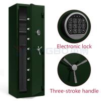 China Fire Prevention Led Light Safe Gun Safe Box  Smart For Secure Storage Gun Rack Safe for sale