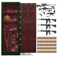 China Fire Prevention Led Light Safe Gun Safe Box  Smart For Secure Storage Gun Rack Safe for sale