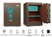 China H580mm Dual Alarm System Commercial Safe Box 3D Stereo Soft Leathe Digital Security for sale