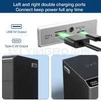 China Wireless Charging Smart Safe Box USB Furniture Safe Wooden Nightstand Safe for sale