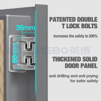 China Detachable Shelf Smart Safe Box with USB & Type-C Charging, Suitable for Bedroom Storage Cabinet for sale