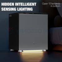 China Detachable Shelf Smart Safe Box with USB & Type-C Charging, Suitable for Bedroom Storage Cabinet for sale
