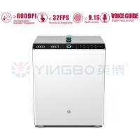 China Fingerprint Lock Smart Safe Box Intelligent Alarm Hidden box Nightstands Wireless Charging for sale