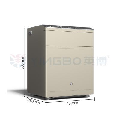 China Motion-Activated Drawer Smart Safe Box Biometric Lock Dual Alarm for sale