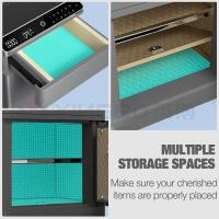 China Steel Safe Biometric Fingerprint Hidden Safe Box Night Table Safe Box For Home Use for sale