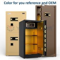 China With ISO & CE &RoHS&patent Home Safe Box 7 Open Ways  Dual Solid Steel for sale