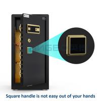 China With ISO & CE &RoHS&patent Home Safe Box 7 Open Ways  Dual Solid Steel for sale
