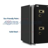 China Dual-Compartment Home Safe Box Dual Alarm Large Private Inner Lock Box for sale