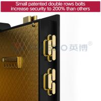 China Eco-Friendly Paint Home Safe Box 1 mm Flat Door Seam  12 mm Door Panel for sale