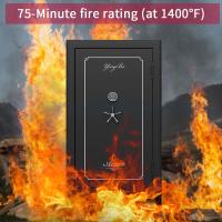 China High Security Gun Safe With Ammo Storage Big Storege Space UL Certification Gun Safes For Home for sale