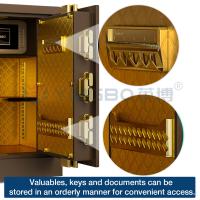 China With ISO&CE7RoHS&patented Home Safe Box Intelligent Dual Alarm System 7 Open Ways for sale