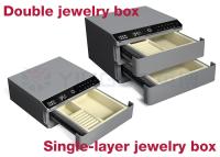 China Smart Drawer Jewelry Safe Box Multiple Color Options & OEM Customization Single layer Steel for sale