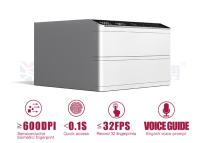 China RoHS & CE Certified Jewelry Safe Box Green-Certified Safe Fingerprint&password Unlock for sale