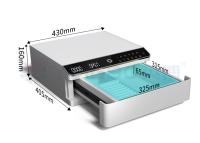 China Eco-Friendly Materials Jewelry Safe Box 4 Open Ways Intelligent Dual Alarm System for sale