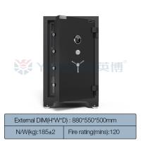 China Fingerprint Password Fire Proof Safe Box Factory Wholesale Fire-resistant Storage Cabinet for sale